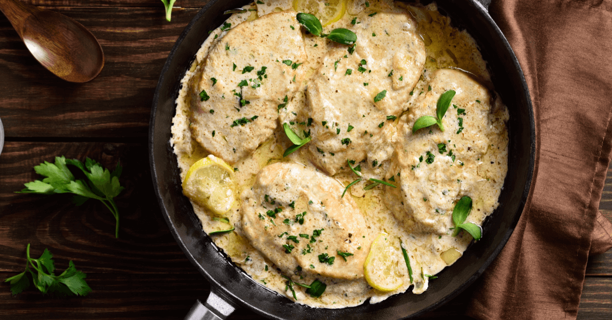 Crohn's and Ulcerative Colitis Recipes: Creamy Garlic Chicken